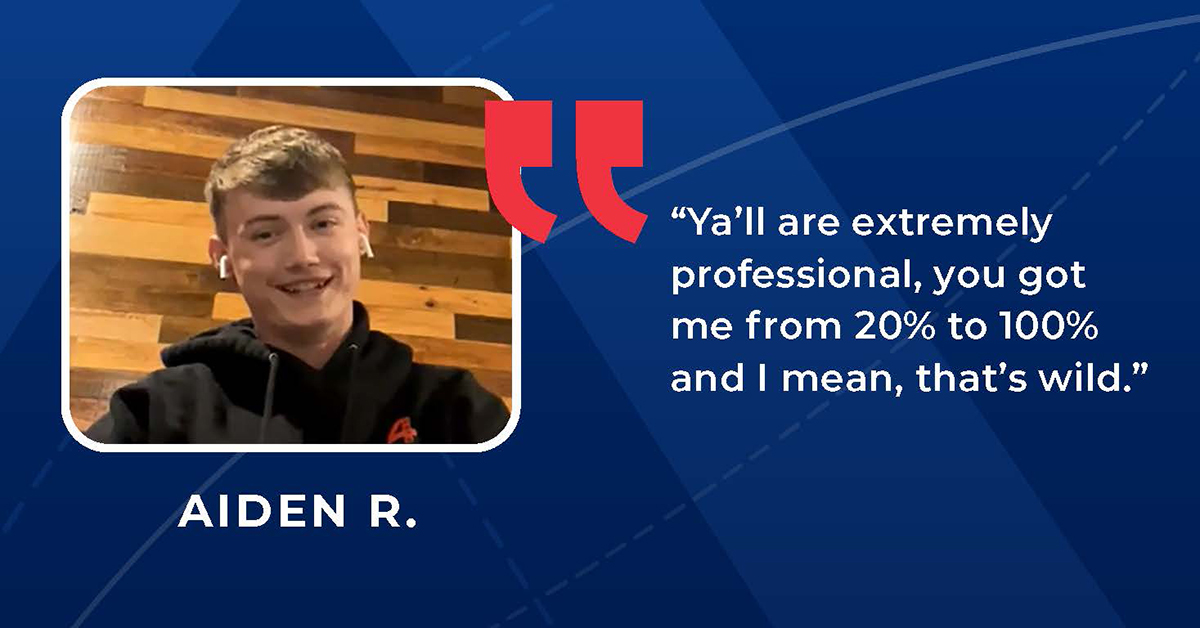 Trajector Medical Reviews - Marine Corps Veteran Aiden R