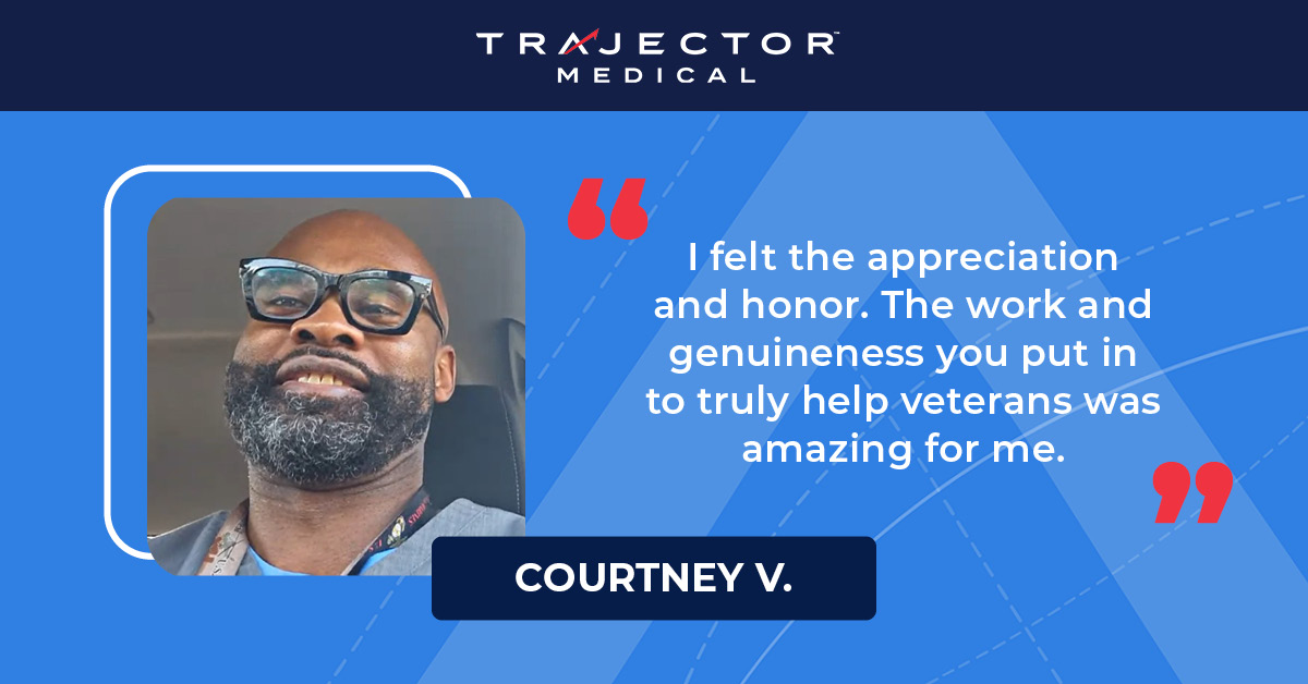 Trajector Medical Reviews - Marine Corps Veteran Courtney V